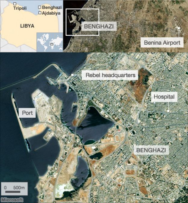 Libya: Gaddafi forces attacking rebel-held Benghazi - BBC News