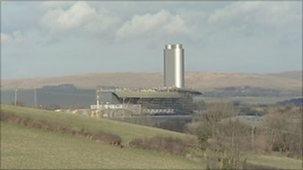 New Langage power station an 'energy milestone' - BBC News
