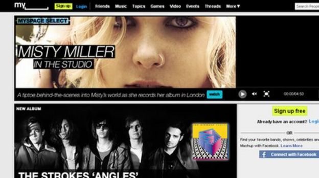 Myspace loses millions of users in a few weeks - BBC News