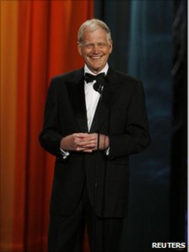 David Letterman gets US comedy honour - BBC News