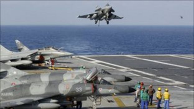 Libya: Nato assumes control of military operation - BBC News