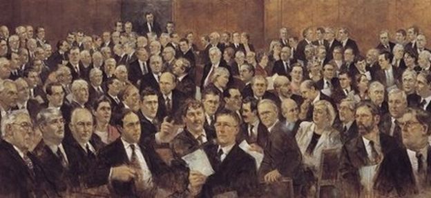 NI Assembly election: Huge characters have left stage - BBC News