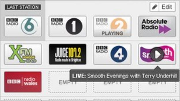UK radio pushes online listening - BBC News