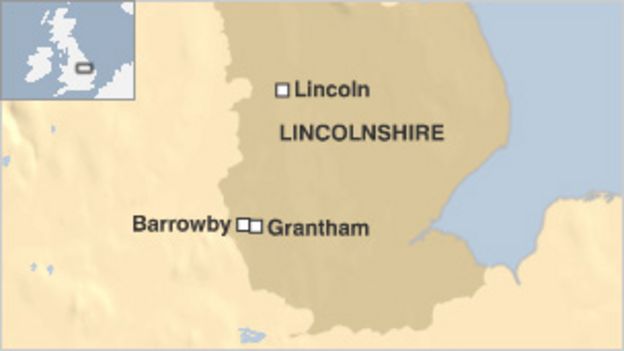 Man held over murder of 80-year-old woman in Barrowby - BBC News