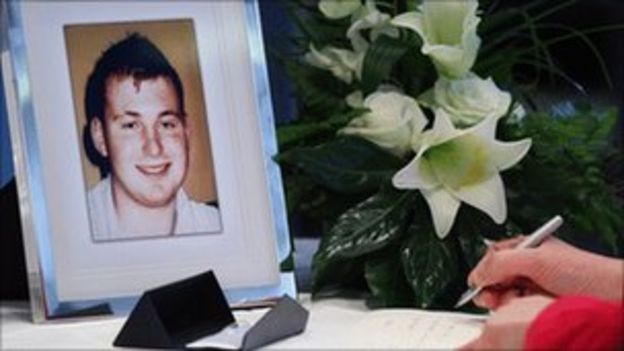 Ronan Kerr murder: mourners gather for Tyrone funeral - BBC News