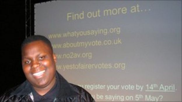 AV vote referendum: Young people aim to get voice heard - BBC News