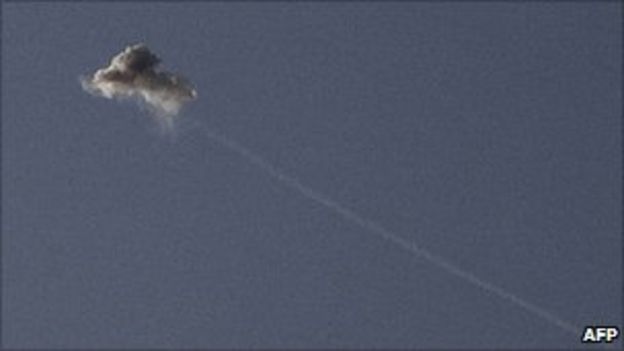 Israeli new missile defence in action - BBC News