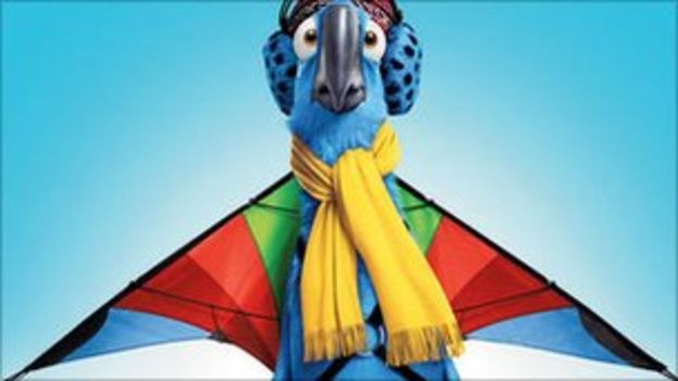 Rio flies to top of UK box office - BBC News