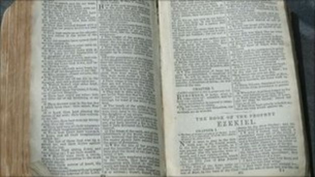 Soldier's Bible found on WWI battlefield returned - BBC News