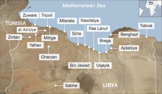 Libya conflict: Gaddafi attack intensifies in Misrata - BBC News