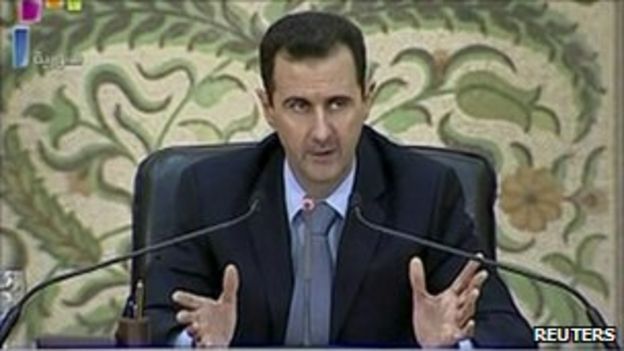 Assad changes tack - but will it work? - BBC News