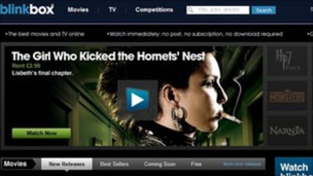 Tesco buys movie-streaming site Blinkbox - BBC News