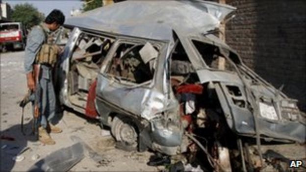 Afghanistan Taliban Announce Spring Offensive Bbc News
