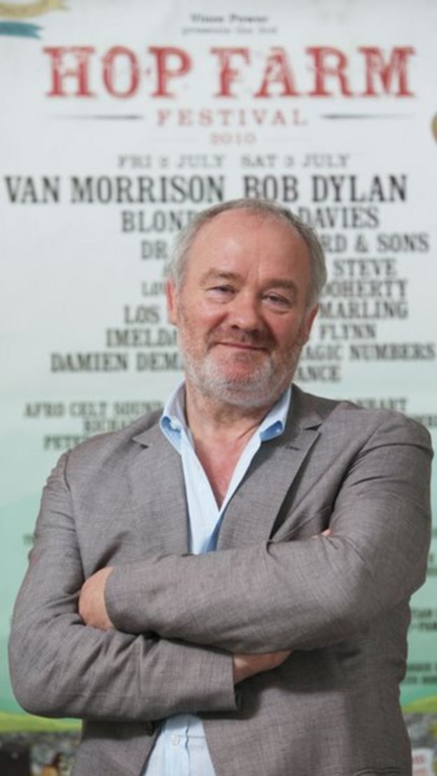 Vince Powers ahead in the live music business - BBC News