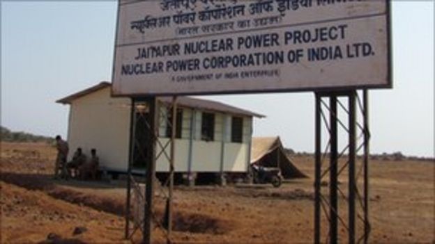 Nuclear disaster fears spark Indian protests - BBC News