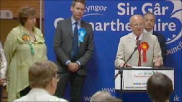Vote 2011: Plaid deputy Helen Mary Jones loses Llanelli - BBC News