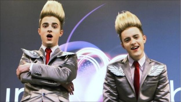 Jedward 'favourites for Eurovision' - BBC News