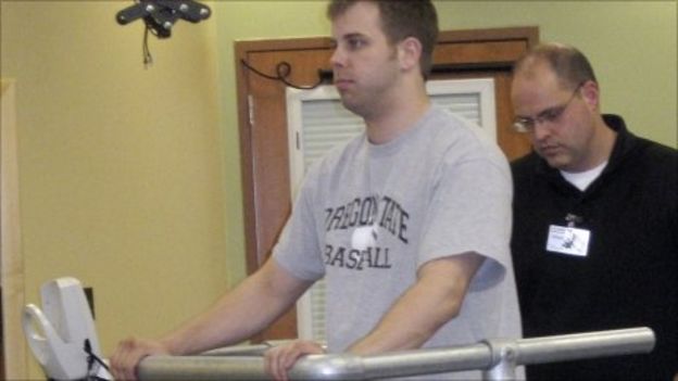 Paralysed men move again with spinal stimulation - BBC News