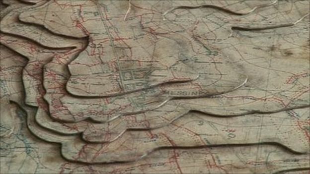 Haig's WWI 3D maps unveiled at war museum - BBC News