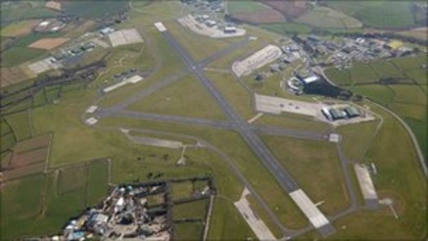 Culdrose runway work is completed - BBC News