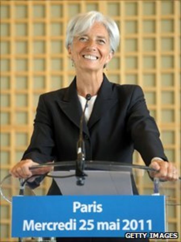 Does Christine Lagarde's sex qualify her to head the IMF? - BBC News
