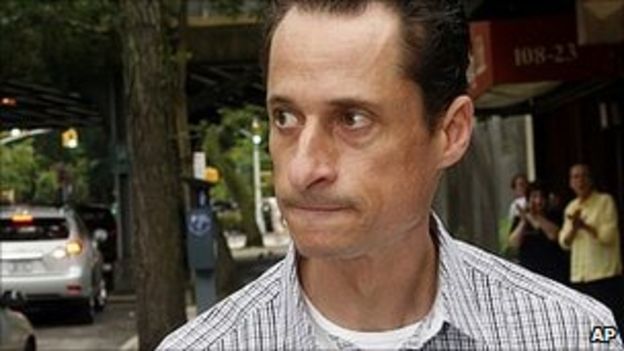 Anthony Weiner 'to seek help' after lewd photos scandal - BBC News