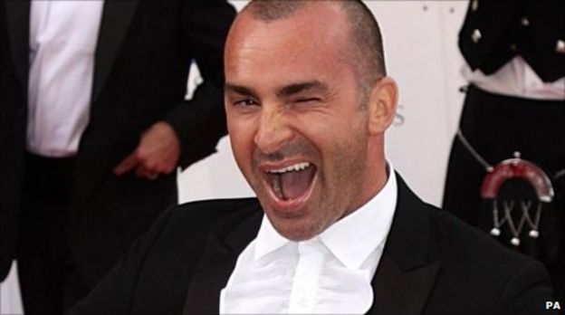Louie Spence flies to US to start work on his TV show - BBC News