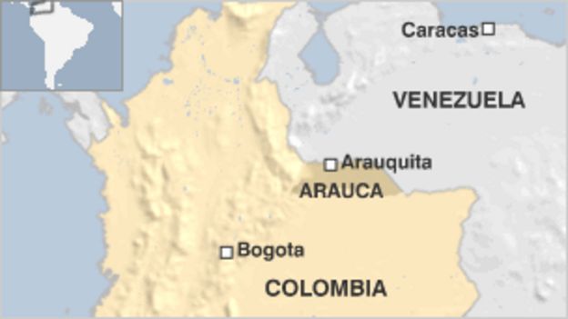 Colombia border province sees rebel attacks increase - BBC News