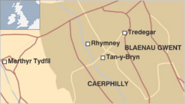 Man, 64, charged with Rhymney murder - BBC News