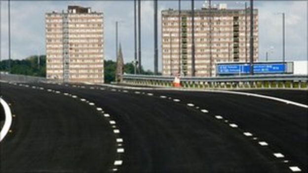 M74 extension: 'Marked difference for road users' - BBC News