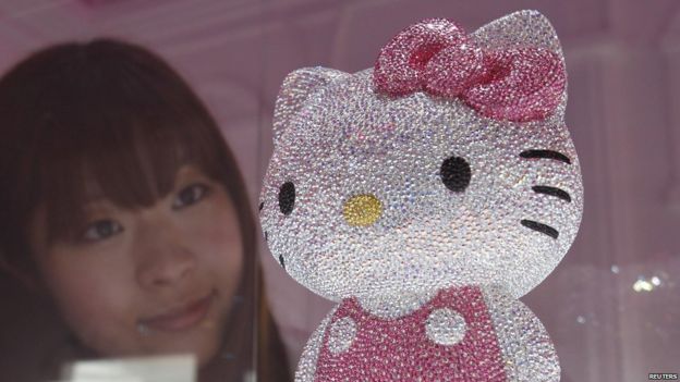 Pictures: Hello Kitty exhibition in Tokyo, Japan - BBC Newsround