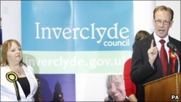 Inverclyde by-election: Labour relief at victory - BBC News