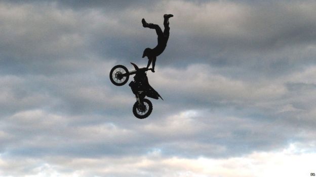 Pictures: Extreme Stunt Show - BBC Newsround