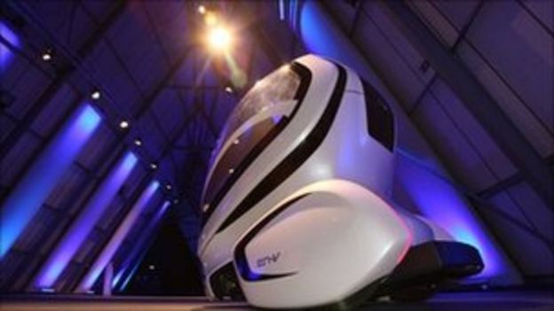 General Motors shows vision of urban mobility - BBC News