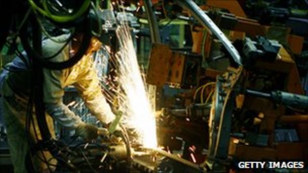 India's factory output growth slows - BBC News