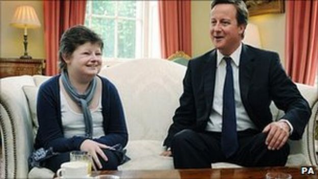 Cancer girl Alice Pyne meets PM David Cameron - BBC News