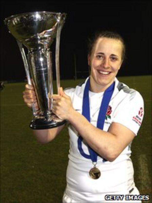 England rugby star Katy McLean Sunderland's top student - BBC News