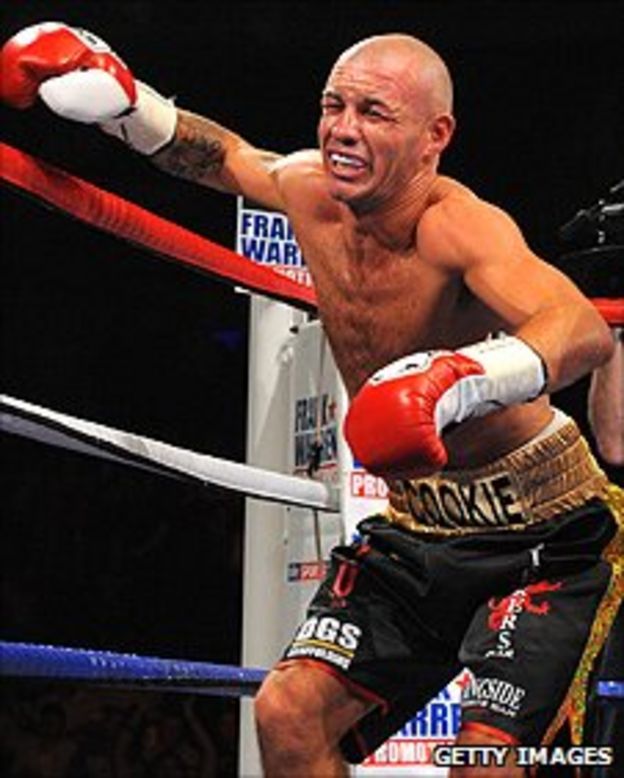 Ricky Burns stops Nicky Cook in first round to retain WBO crown - BBC Sport