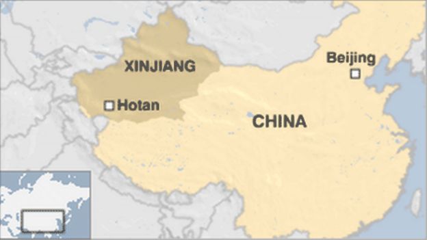 'Hijack attempt foiled' in China's Xinjiang - BBC News
