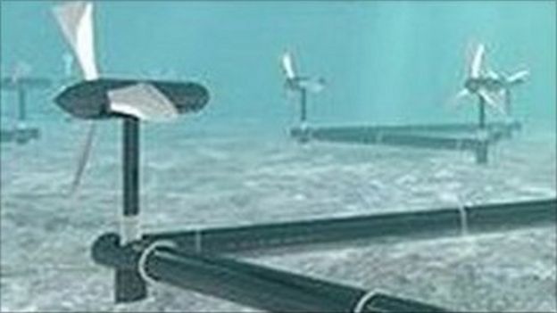 Tidal power generator unveiling hailed as landmark - BBC News