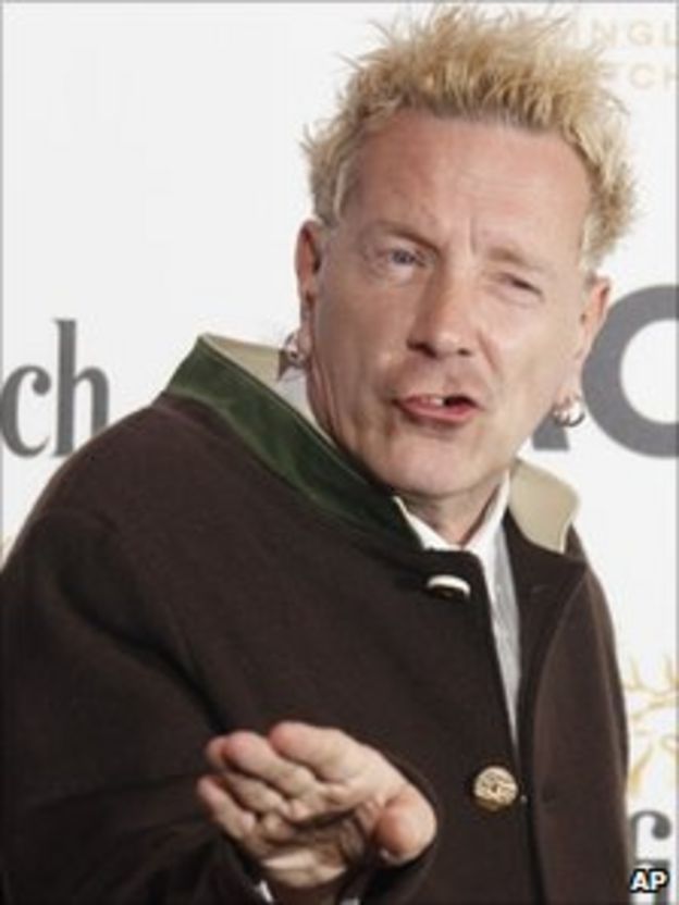 John Lydon talks of 'rotten' house fire - BBC News