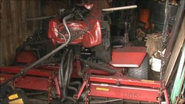 Cottesmore Amateurs FC's future threatened after fire - BBC News