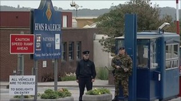 MPs press minister on Raleigh and Britannia navy bases - BBC News