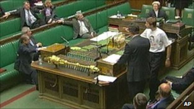 Parliament's recent protests - BBC News