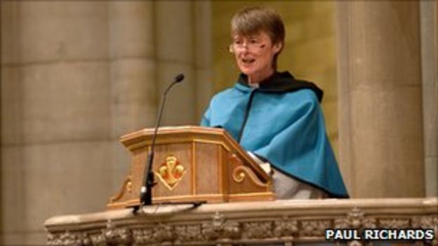 Installation of new Archdeacon of Bodmin - BBC News