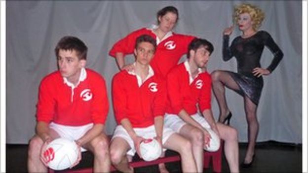 Musical about Ulster's gay rugby team opens in Edinburgh - BBC News