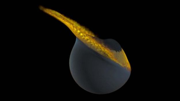 Traces of another world found on the Moon - BBC News