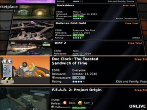 Onlive 'cloud console' to get UK launch - BBC News