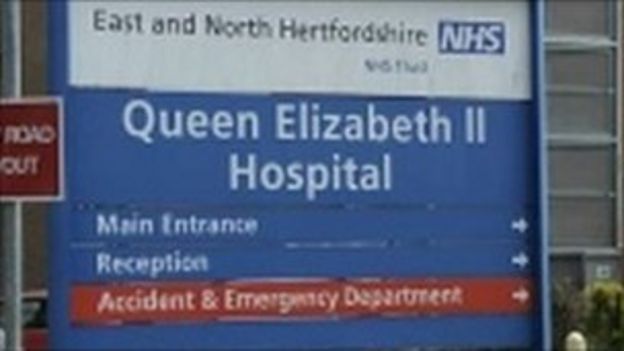 QEII Hospital plans go before Welwyn Hatfield council - BBC News