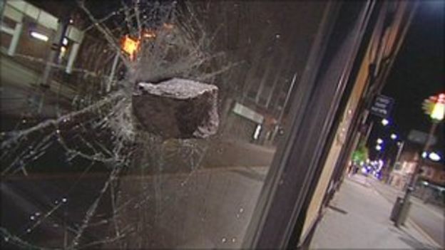 MPs voice anger over East Midlands riots - BBC News